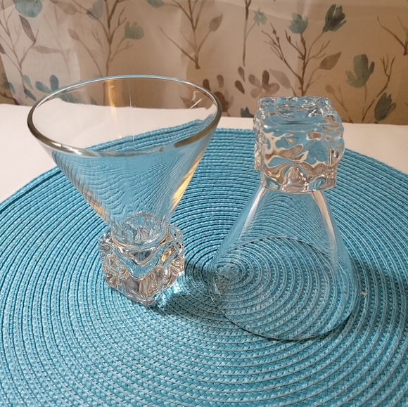 Dining | Vtg Mid Century Modern Set Of 2 Disaronno Melting Ice Cube ...